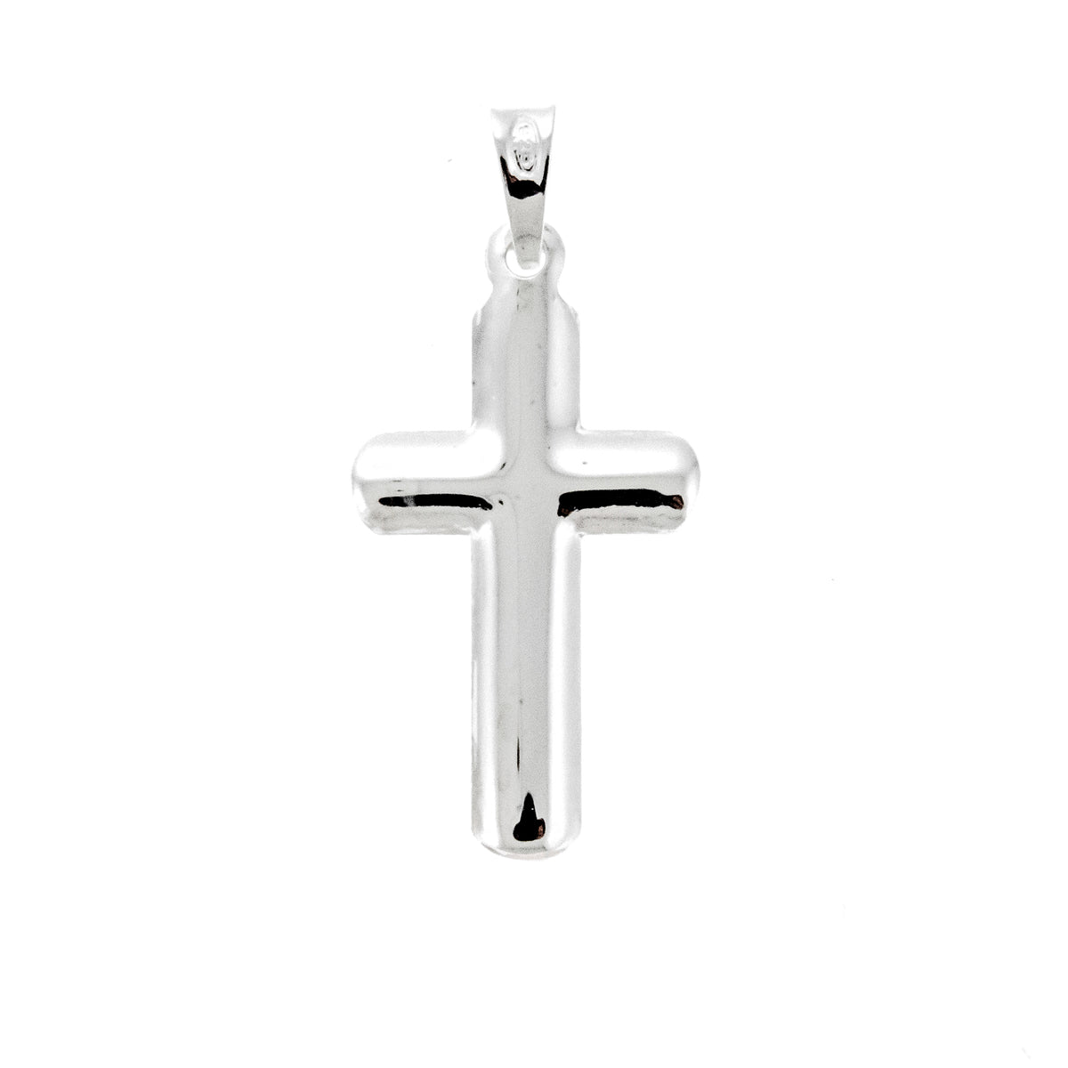 Small Puff Cross Pendant – Kristie Co